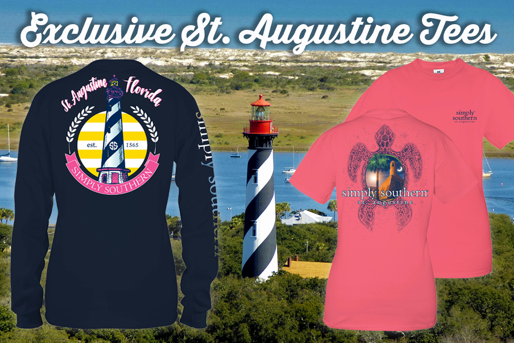 Simply Southern Exclusive St Augustine Florida Tees – Artsy Abode