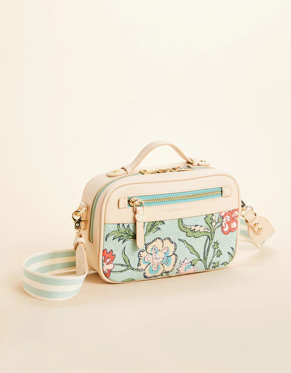 Spartina 449 Ellie Crossbody Hamilton Floral Block | Artsy Abode