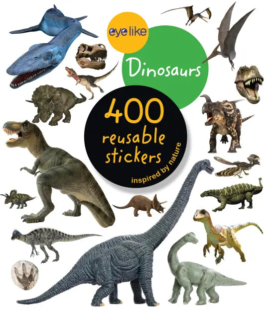 Eyelike Stickers: Dinosaurs | Artsy Abode