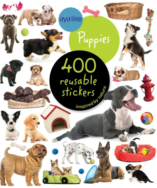 Eyelike Stickers: Puppies | Artsy Abode
