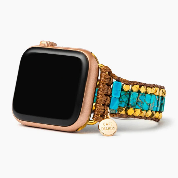 Bold Turquoise Apple Watch Strap | Artsy Abode
