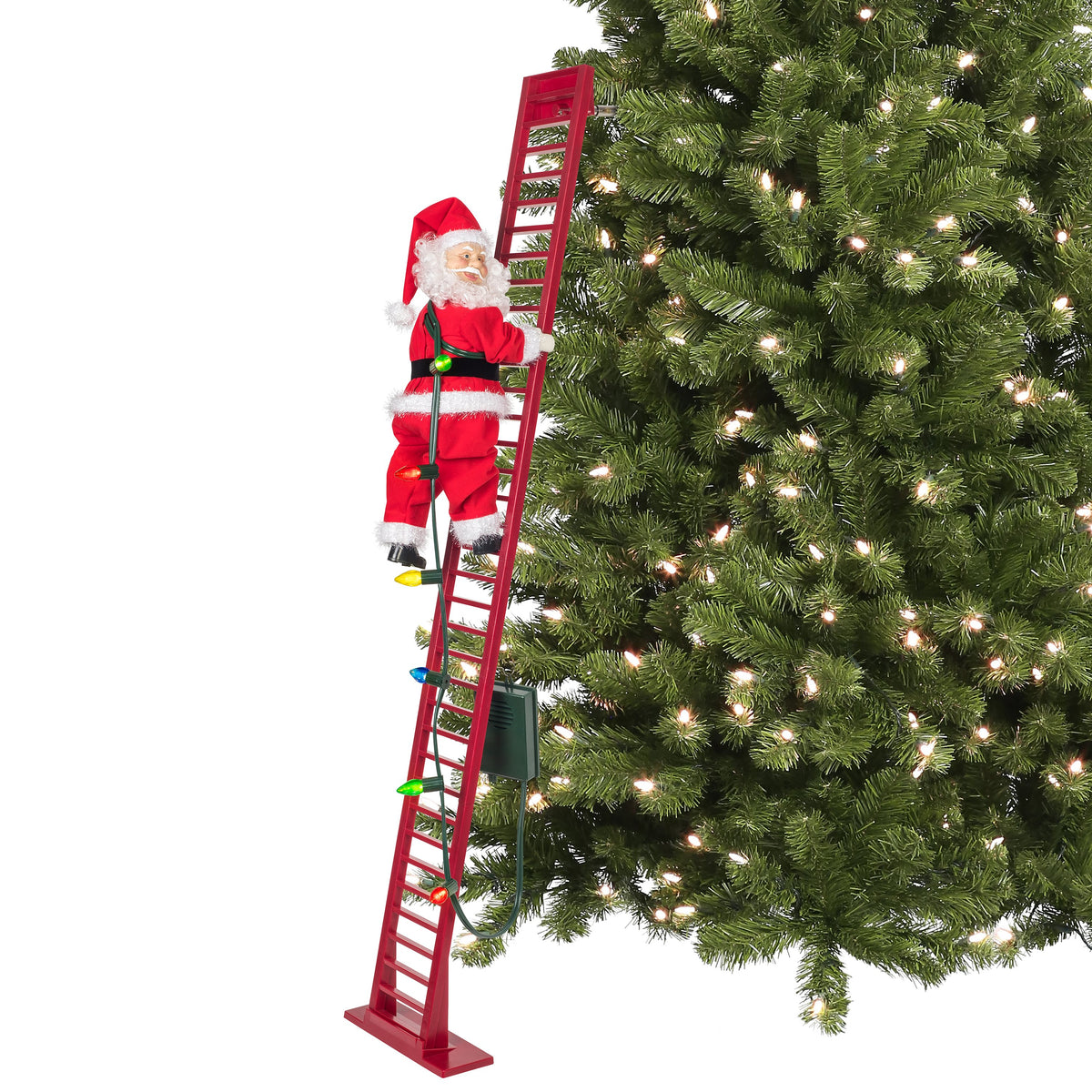 Mr Christmas Indoor/Outdoor Deluxe Super Climbing Santa | Artsy Abode