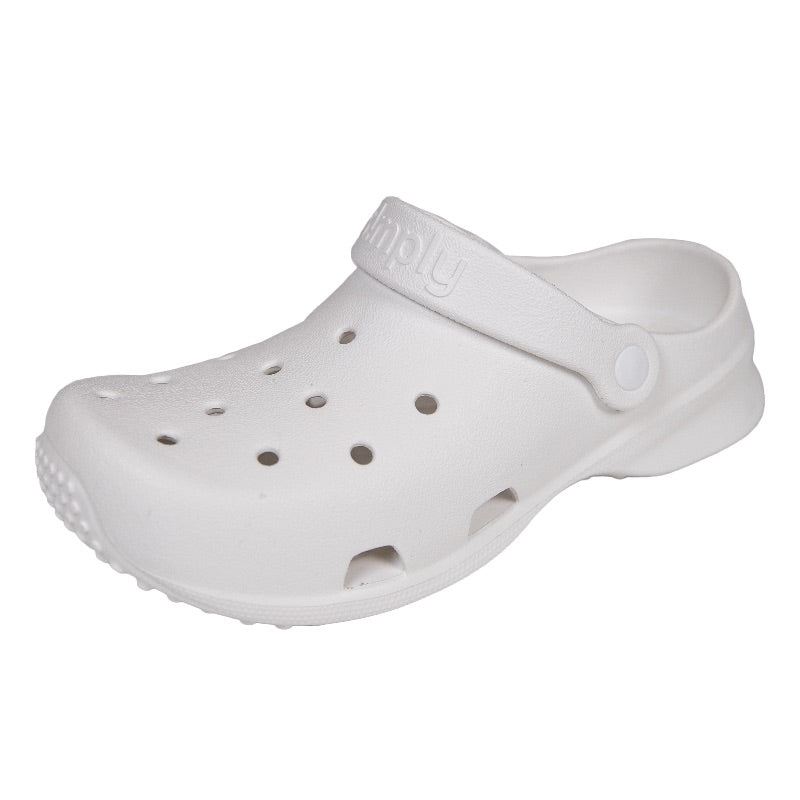 Simply Southern Women's Clogs - White | Artsy Abode