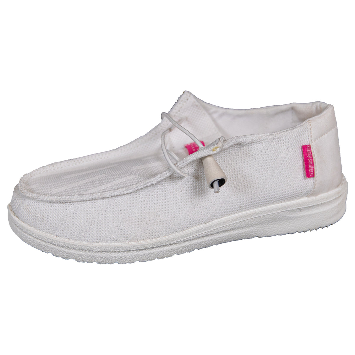Simply Southern Slipon Shoes - White | Artsy Abode